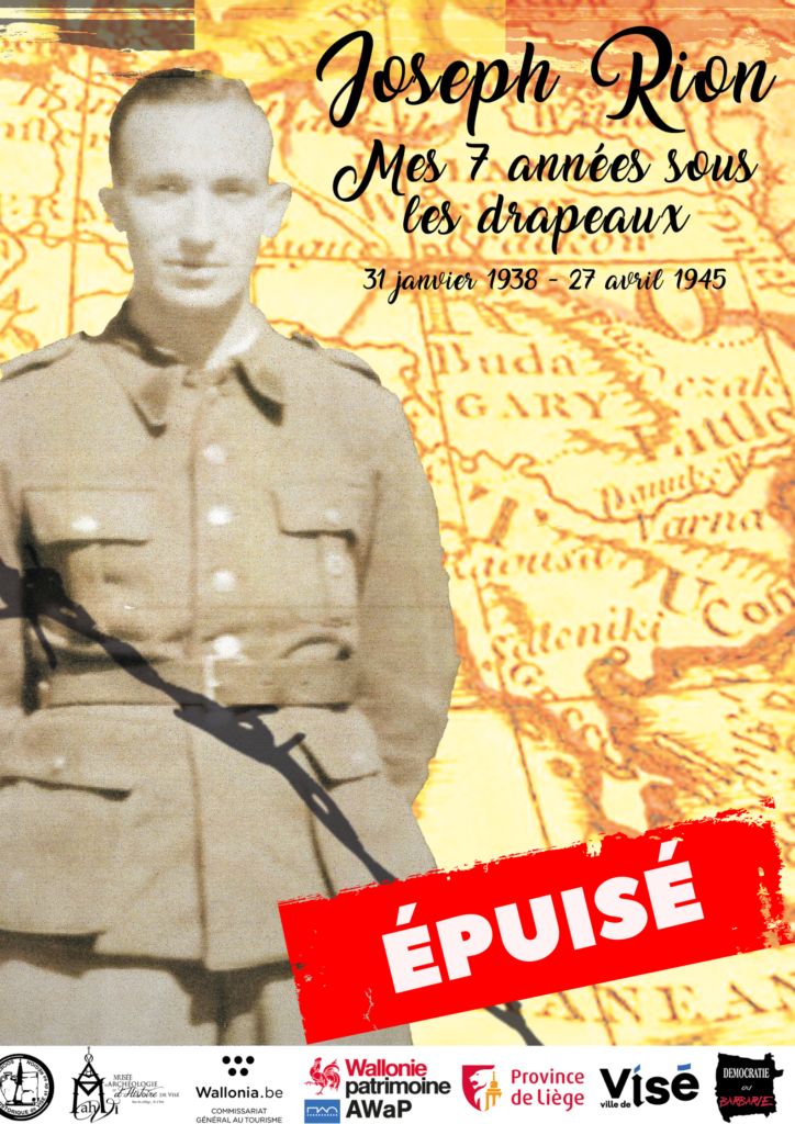 Repros n°12: "Joseph Rion. Mes 7 années sous les drapeaux (1938-1945 ...
