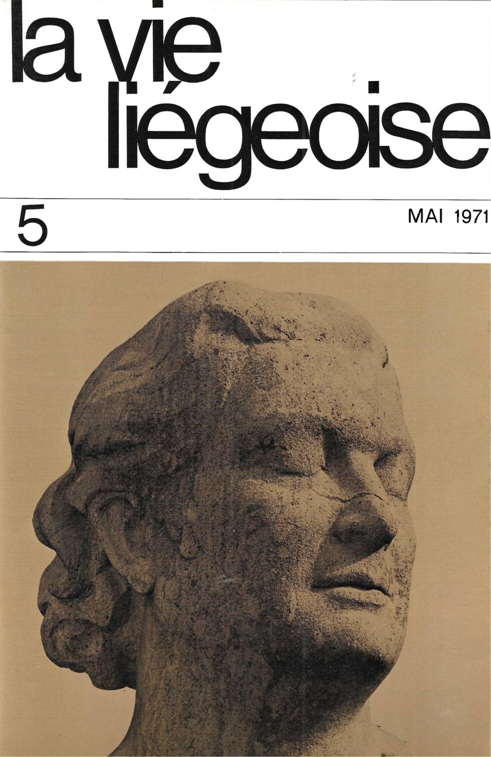 La vie Liégeoise n°5 (1971) – 40e anniversaire de la mort d'Eugène ...